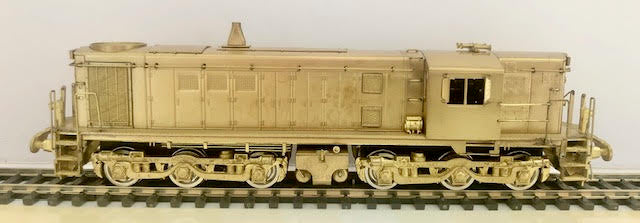 48 Class NSWGR DIESEL LOCOMOTIVE UN-PAINTED NEW MINT CONDITION, test r ...