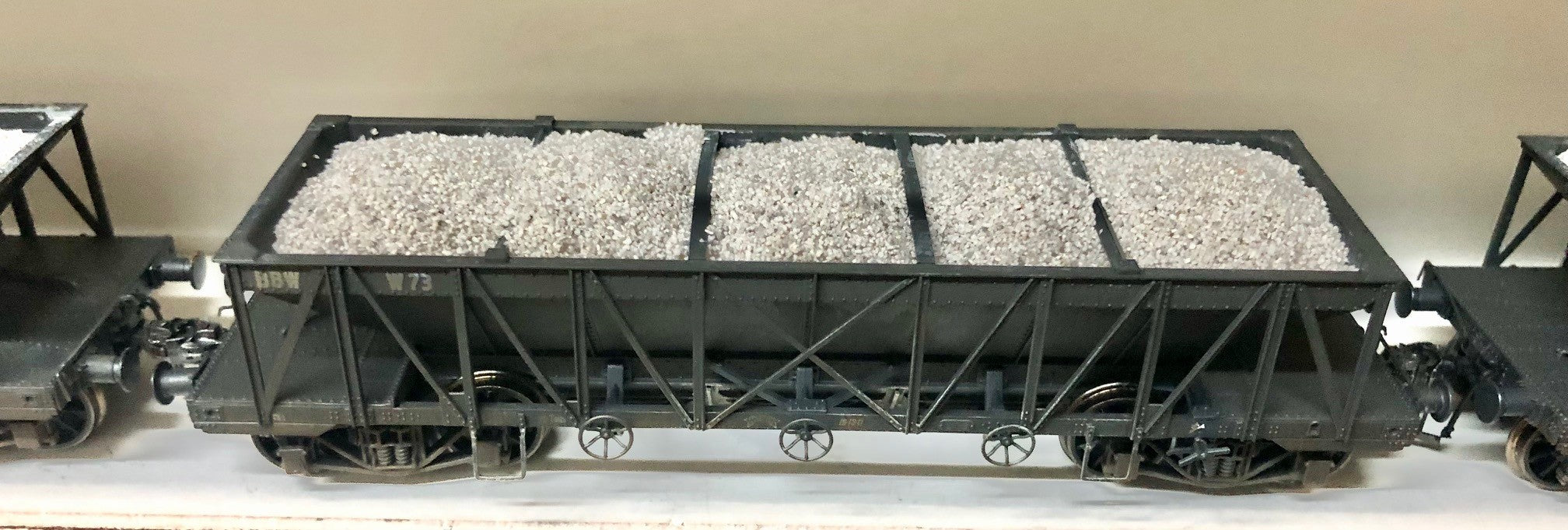 BBW -SINGLE WAGON IDR MODELS - BBW – W73, WITH LOAD, Riveted Bogie Bal ...