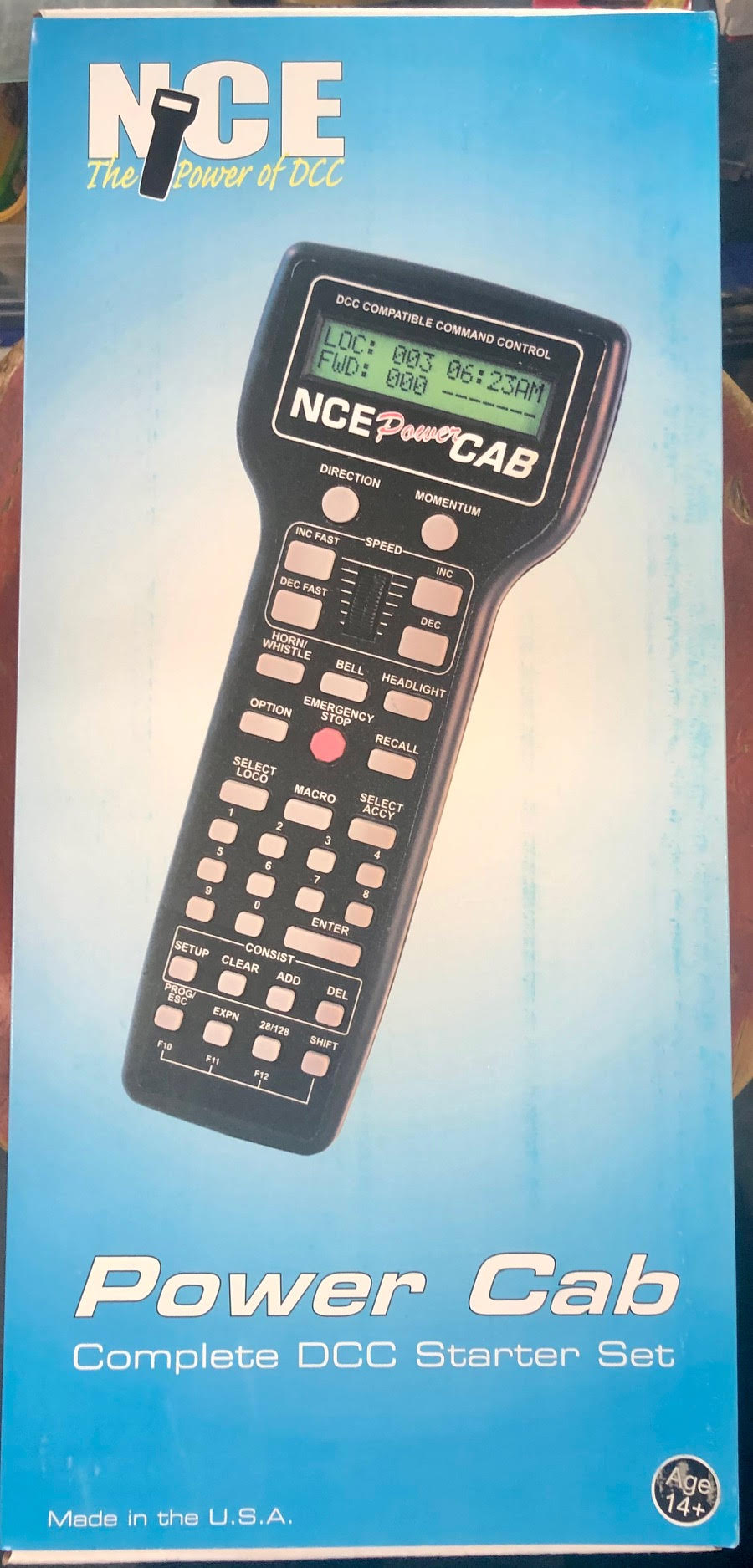 NCE; POWER CAB An entire DCC system in the palm of your hand! This sys ...