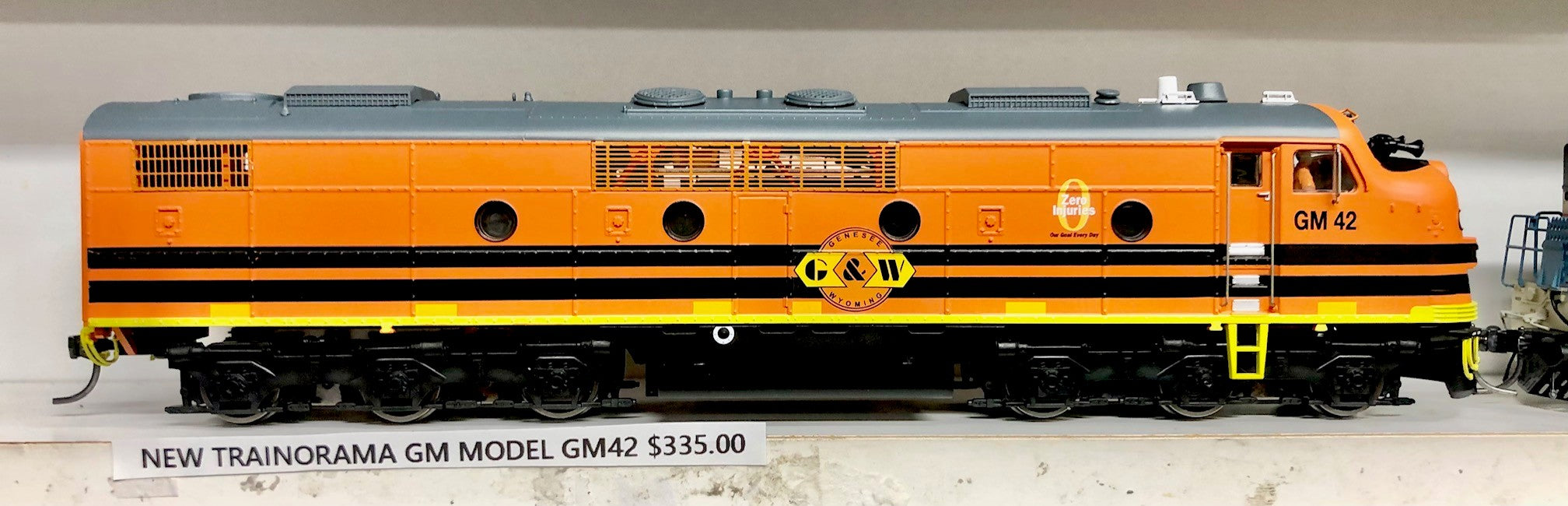GM 42 G&W -NEW RUN MODEL- GM CLASS DC LOCOMOTIVE ORANGE - DCC Ready 21 ...